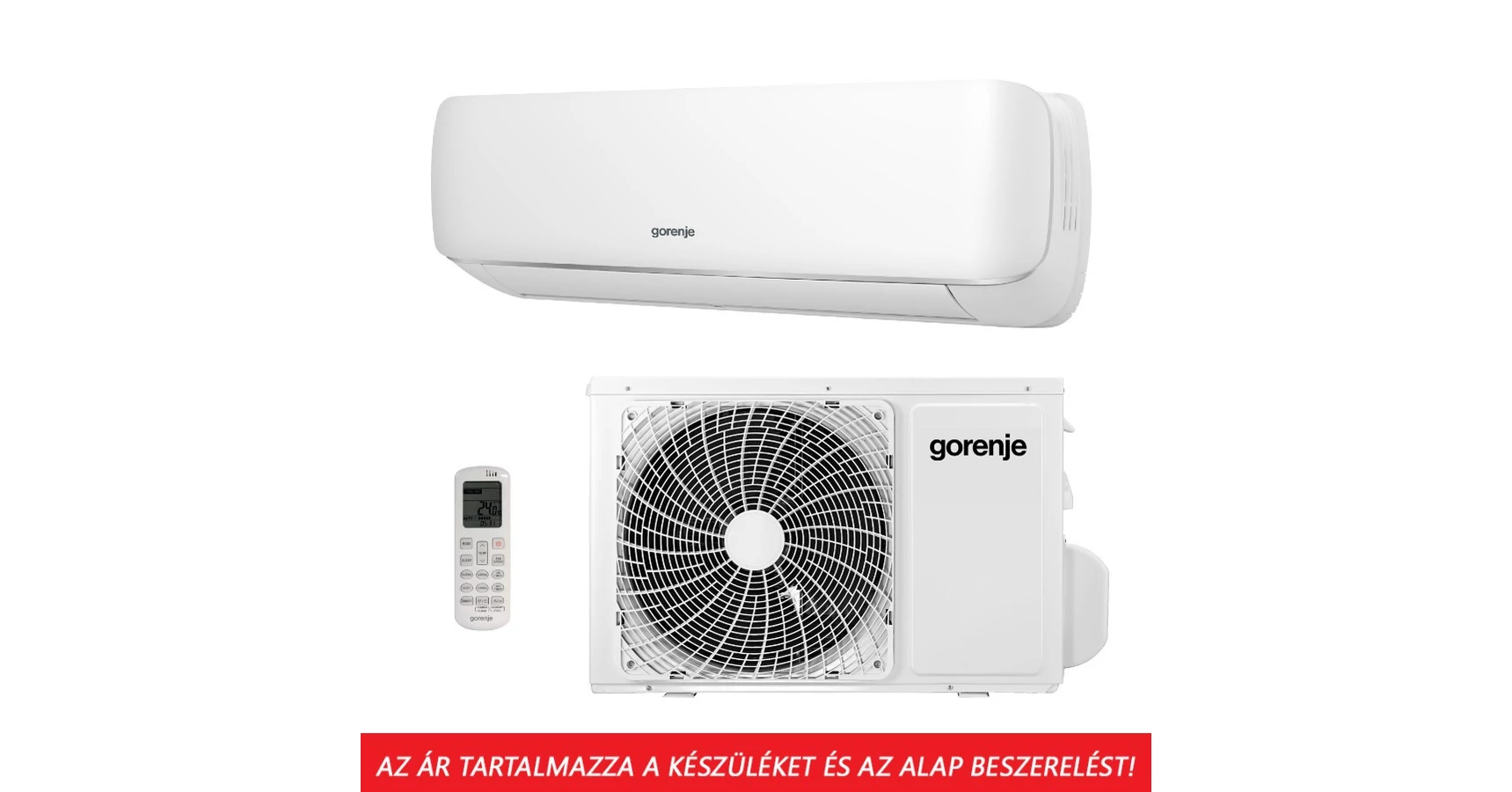 Gorenje Pandora 3,4 kW klíma +36306245510